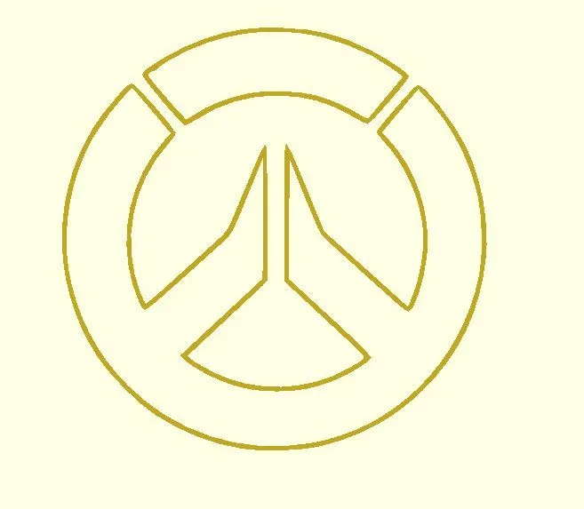 Overwatch Logo by Nick-ko | Download free STL model | Printables.com