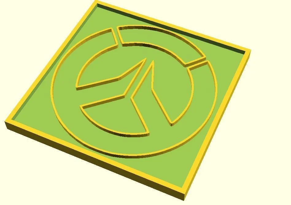 Overwatch Logo by Nick-ko | Download free STL model | Printables.com