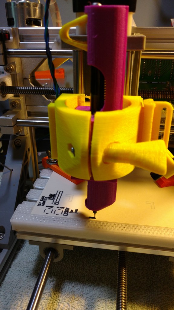 CNC 1610 pen holder by cperiod | Download free STL model | Printables.com