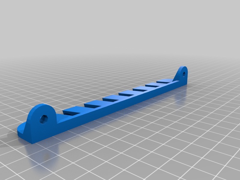 Customizable Wrench Rack by cperiod | Download free STL model ...