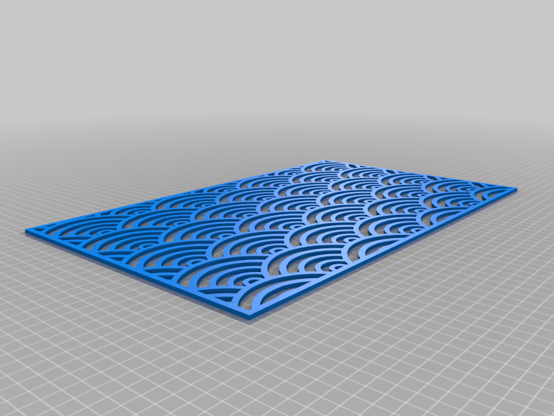 Japanese Fish Scale Pattern por Nick-ko | Descargar modelo STL gratuito ...