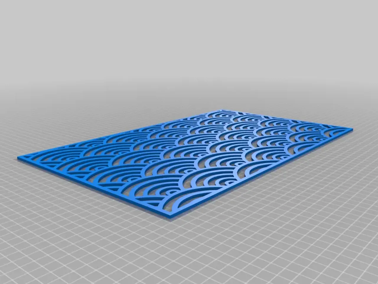 Japanese Fish Scale Pattern by Nick-ko | Download free STL model ...