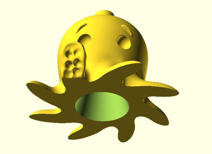 Hatty Cute Octopus by Nick-ko | Download free STL model | Printables.com