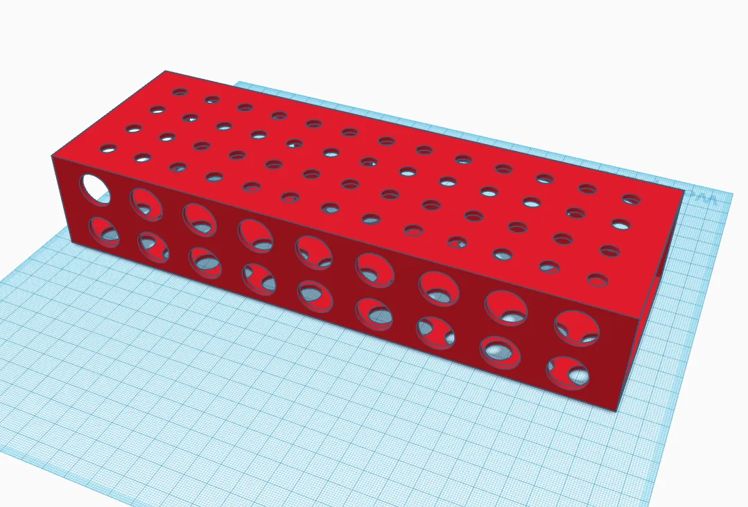 Test Tube Rack/Holder variant 2 by Machu | Download free STL model ...