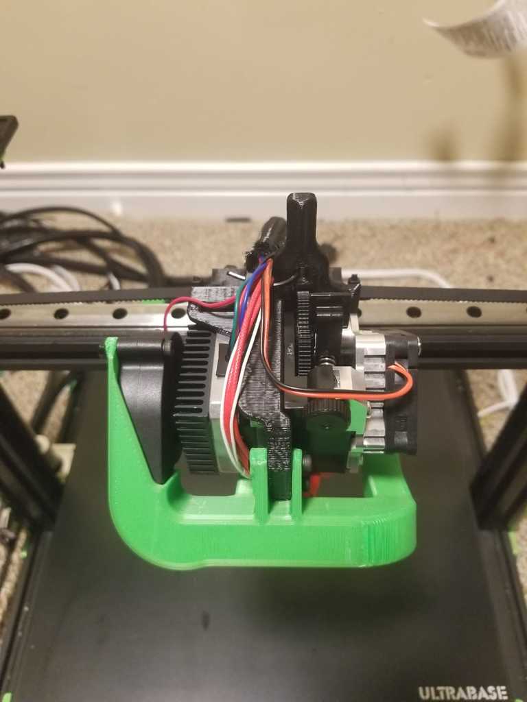 Creality/Tornado Titan Aero (V6 & Volcano) Mount MGN12 by Machu ...