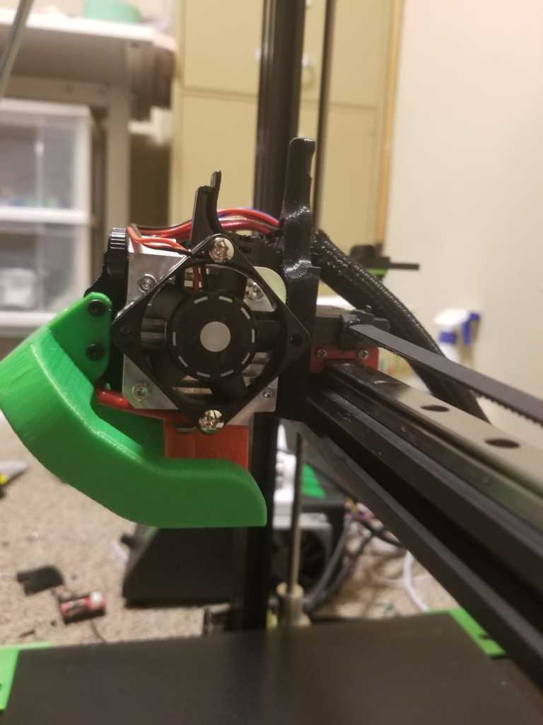 Creality/Tornado Titan Aero (V6 & Volcano) Mount MGN12 by Machu ...