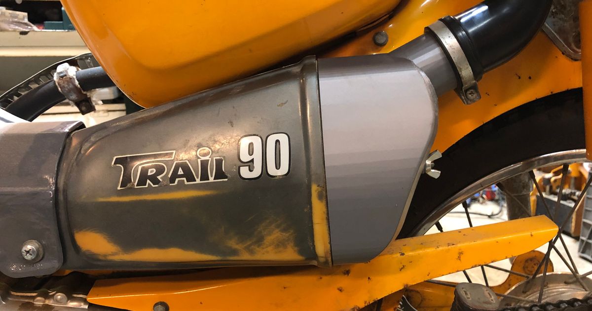 CT90 K2 and Later Rear Air Filter Housing von Mike | Kostenloses STL ...