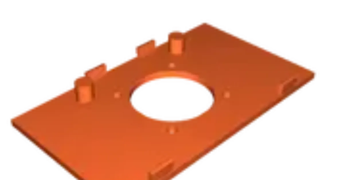 40MM rear fan adapter for Pi 7" Screen Case by NightLonk | Download ...