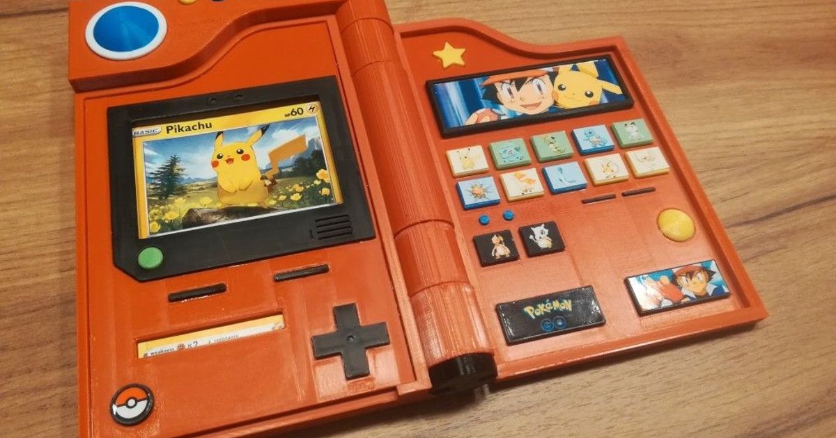 Ultimate Pokedex by Petr Gaube | Download free STL model | Printables.com