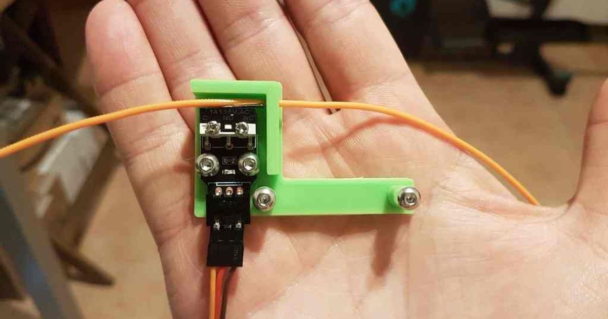 Filament runout sensor mount for Eryone Thinker SE by HitLuca ...