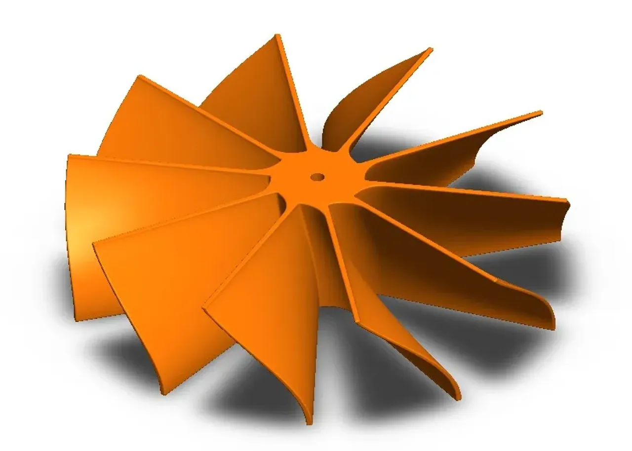 FAN 10-blades 80mm by MP001 | Download free STL model | Printables.com