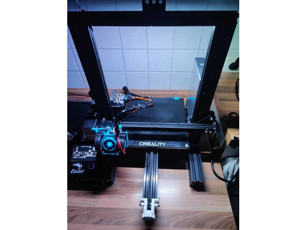 RGB strip holder for 2020 extrusion WS2812B by Theo | Download free STL ...