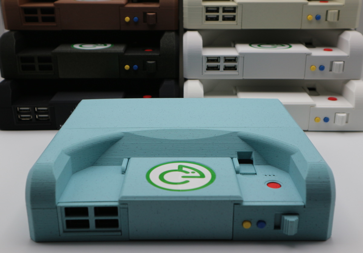 MiSTer Multisystem V5 2022 classic gaming console 3D Printed enclosure ...