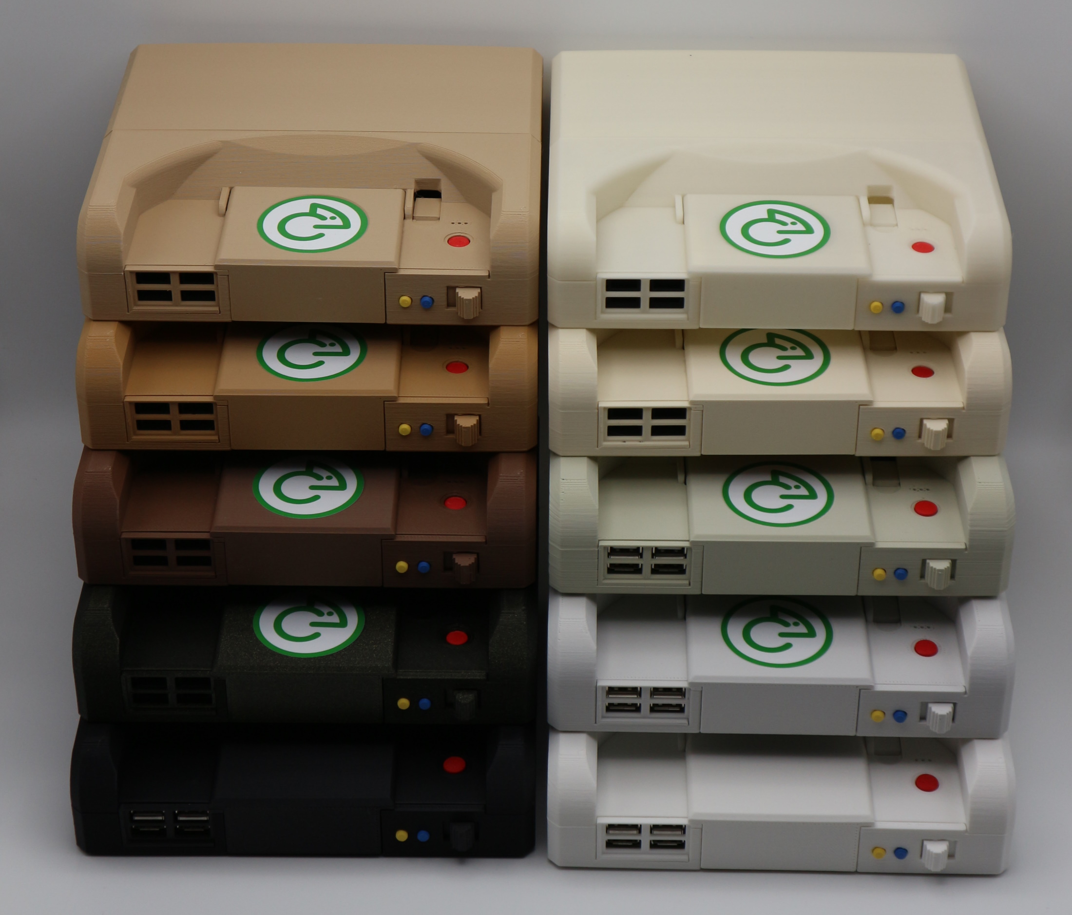 MiSTer Multisystem V5 2022 classic gaming console 3D Printed enclosure ...