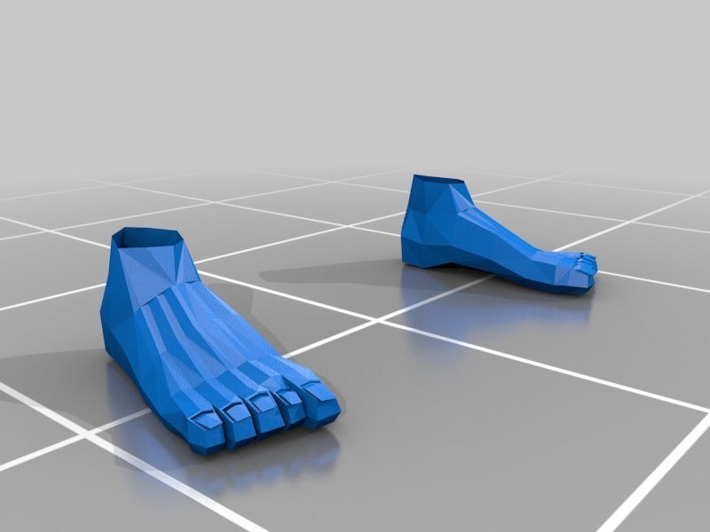 Basic Humanoids Rigged, Body Parts, Weapons, Cura Profile, and Inch ...