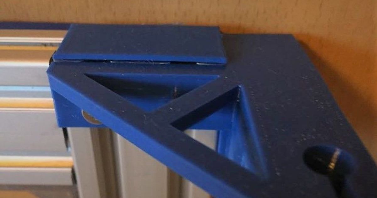 20x40 Aluminium profile cap by K3vPrints | Download free STL model ...