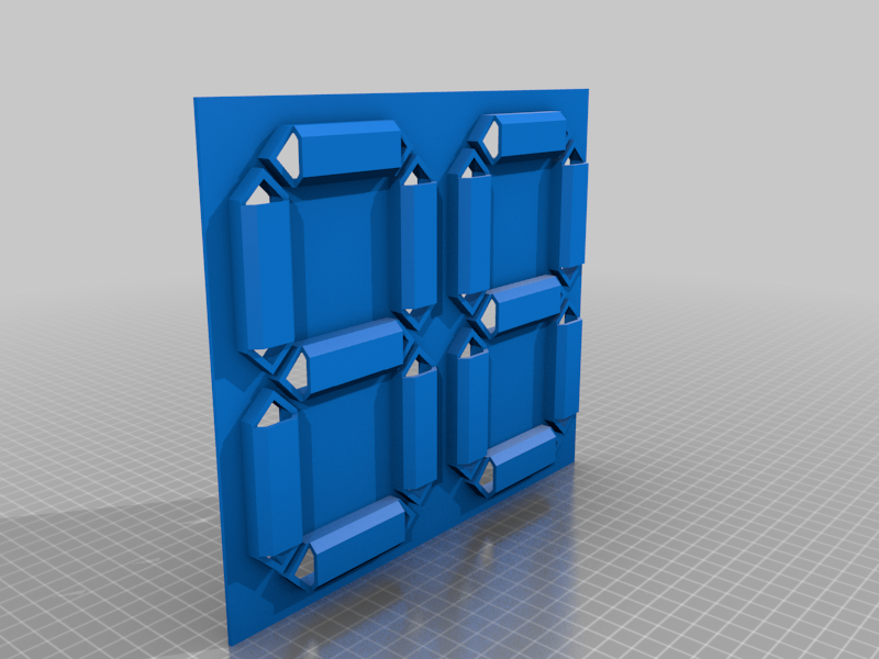 Seven Segment LED (NeoPixel/Arduino) by LilMikey | Download free STL ...