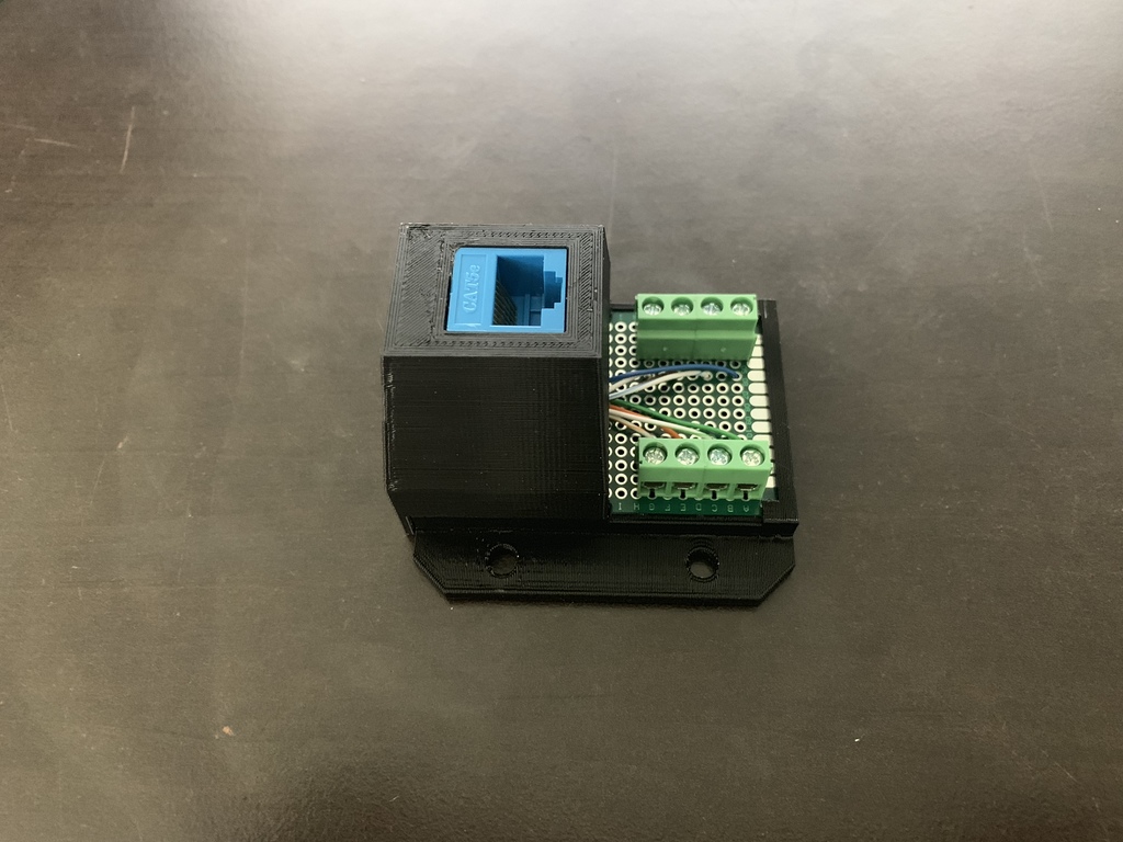 Ethernet (cat5) Breakout Box by LilMikey | Download free STL model ...