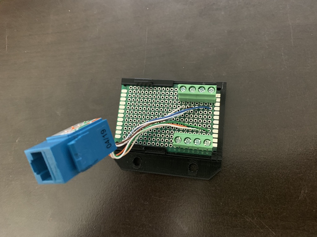 Ethernet (cat5) Breakout Box by LilMikey | Download free STL model ...