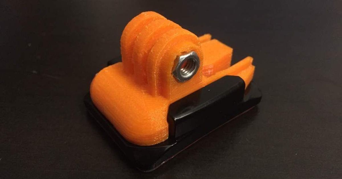 GoPro Snap Base by LilMikey | Download free STL model | Printables.com