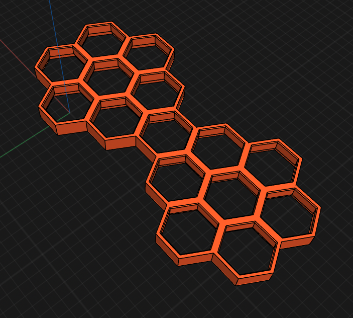 Hex wall - smaller components by Getahobbie | Download free STL model ...