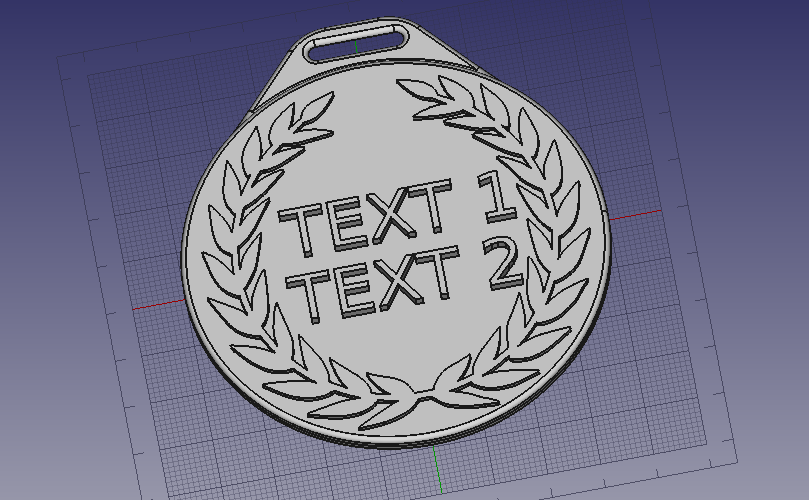 Parametric Medal by Alessio | Download free STL model | Printables.com