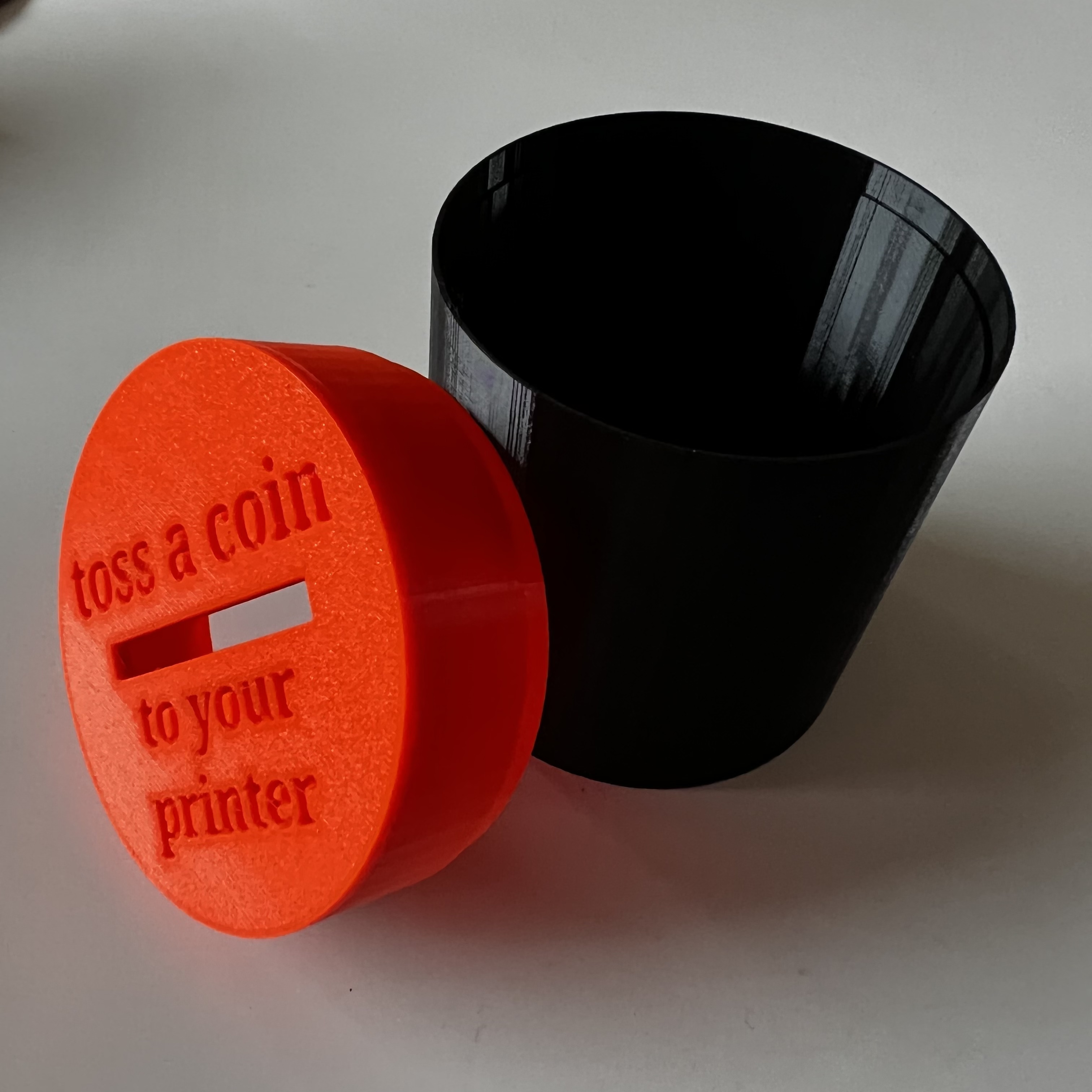 Piggy bank - Toss a coin to your printer by Last Man Printing ...