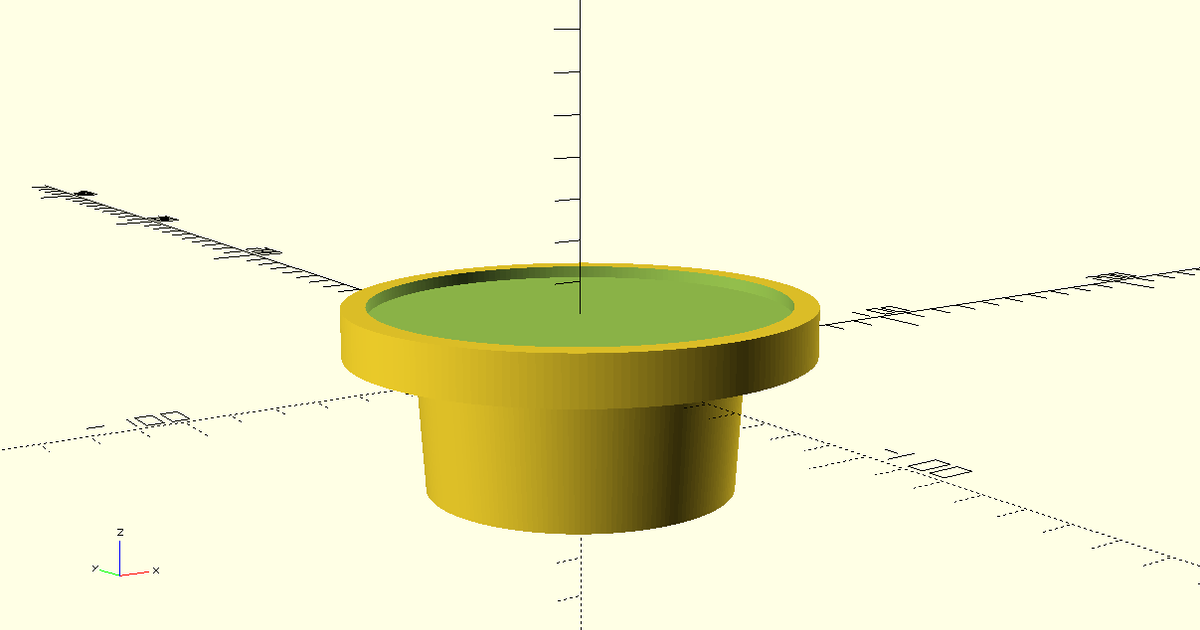Couch Cup Holder Insert by BFiddlin | Download free STL model ...