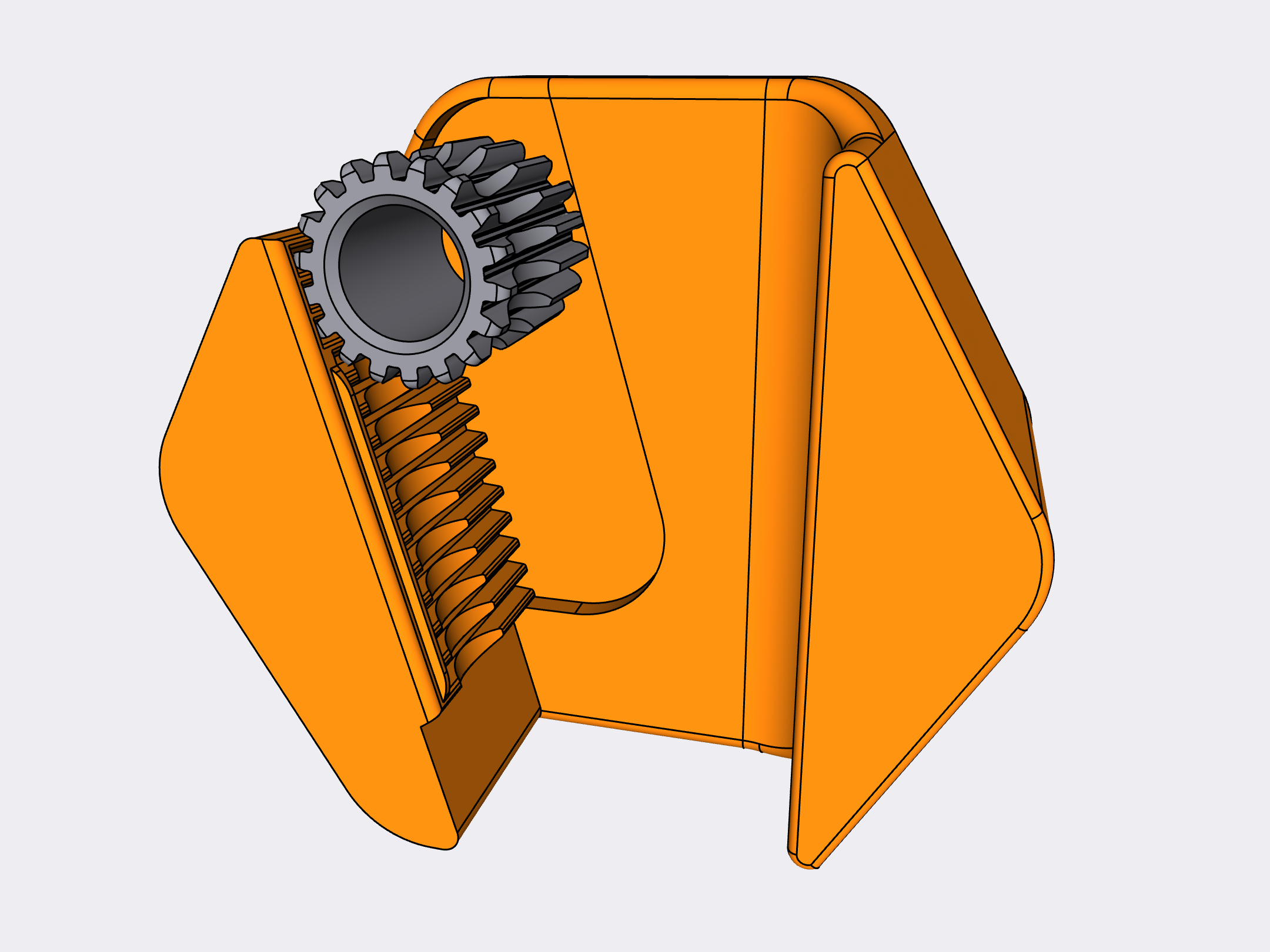 Honeycomb Gravity Broom Holder by GiantBrain | Download free STL model ...