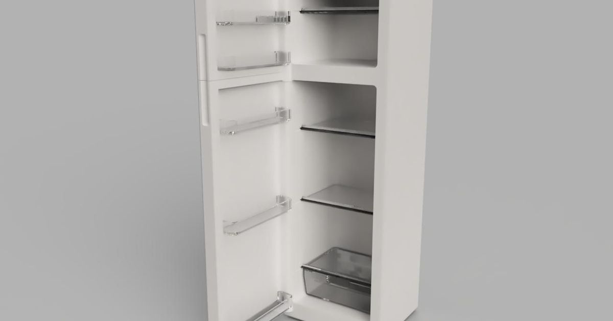 Refrigerator by Elitail | Download free STL model | Printables.com