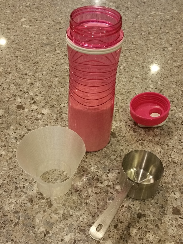 Soylent / Powder Funnel by DaveTheYellowDart | Download free STL model ...