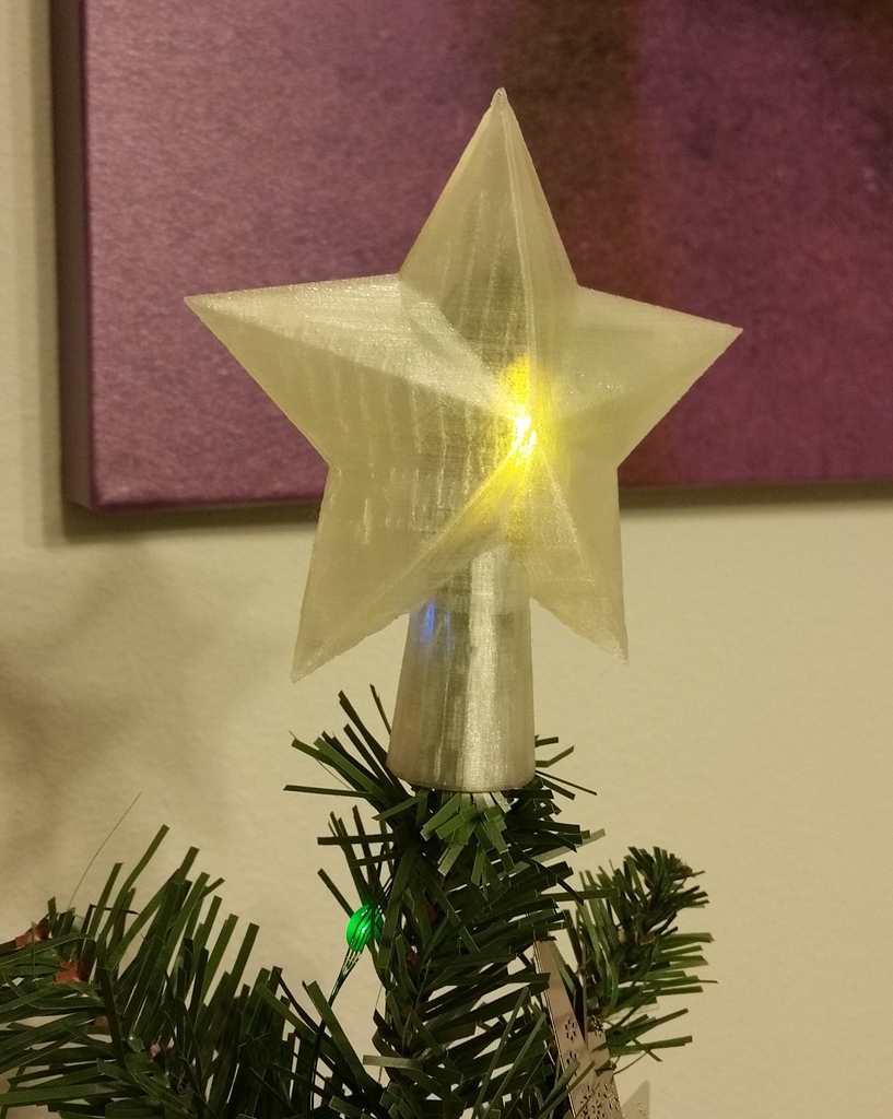 Christmas Tree Star / tree topper - tweaked by DaveTheYellowDart ...
