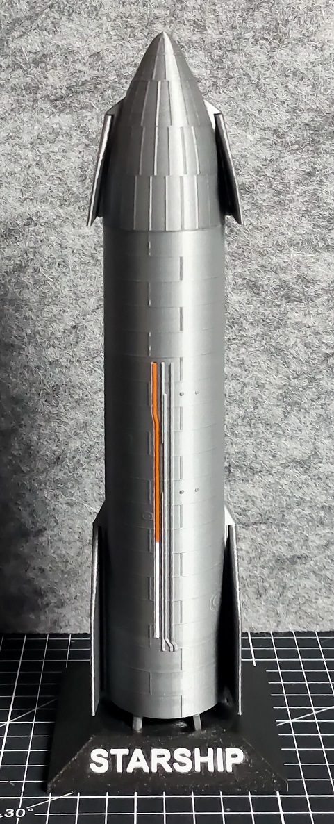 STARSHIP/SN9 (Multi parts) 1:200 by Kmobrain | Download free STL model ...