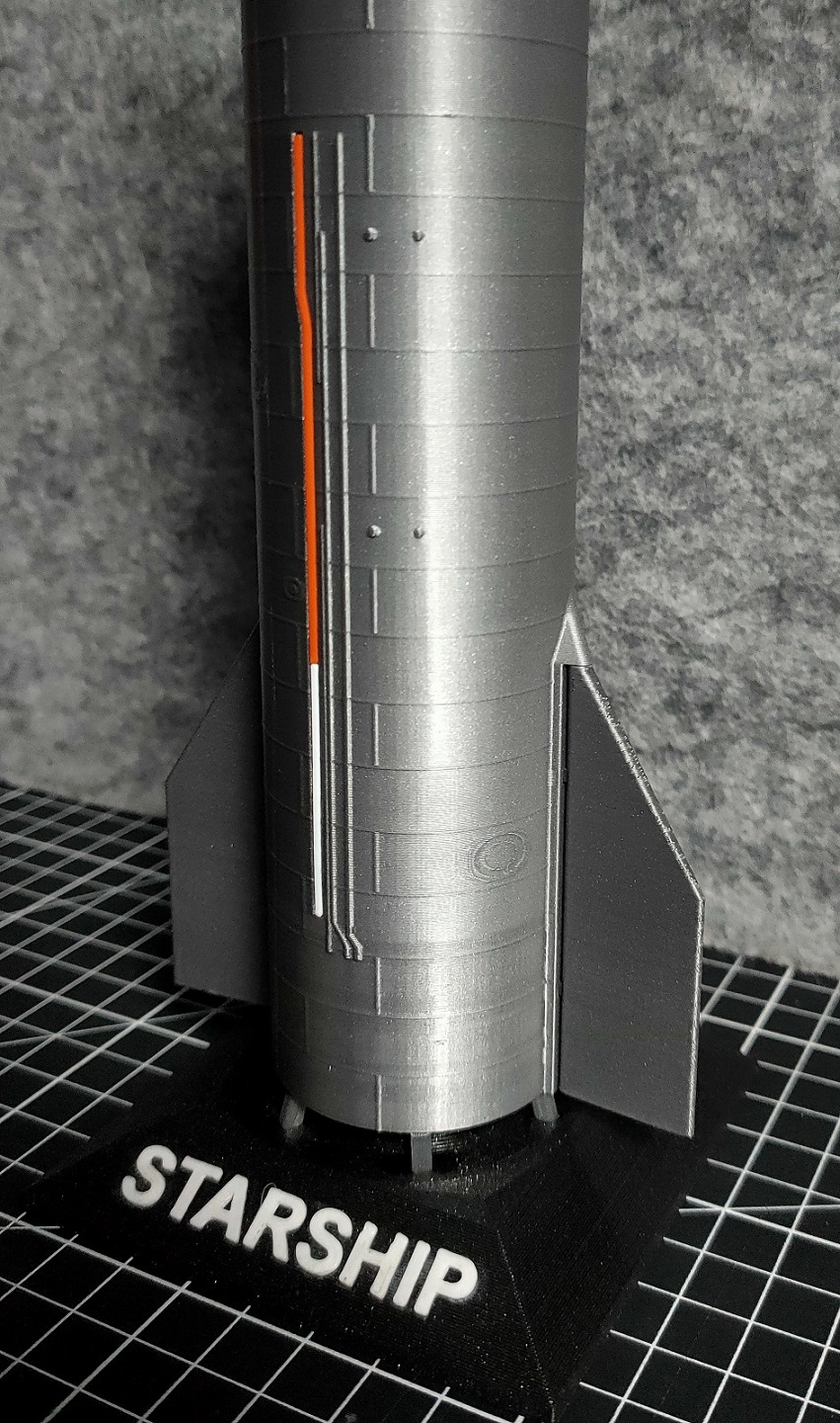 STARSHIP/SN9 (Multi parts) 1:200 by Kmobrain | Download free STL model ...