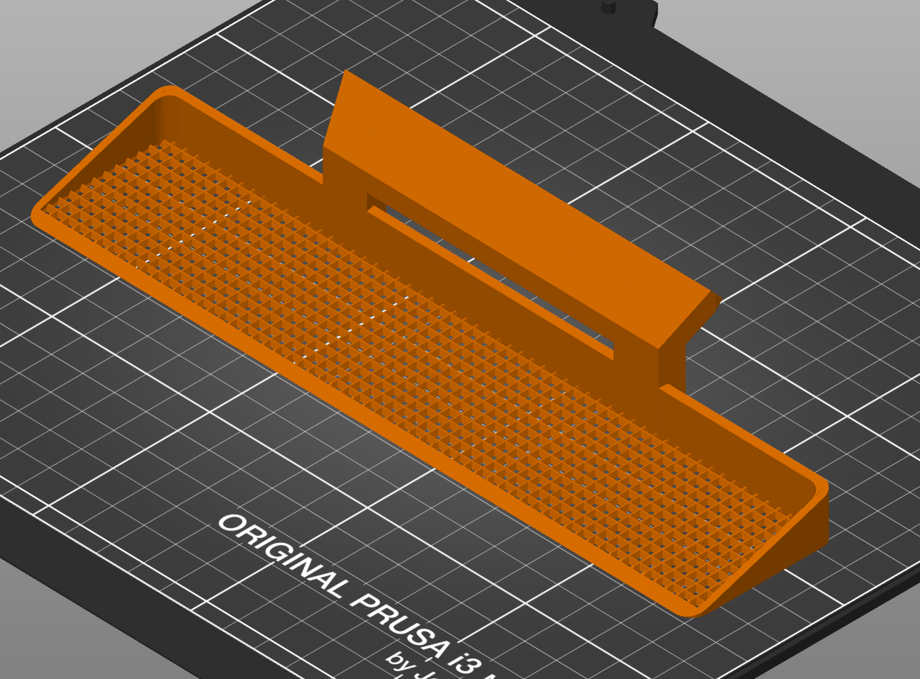 210ish mm scraper for larger resin printers by Zev Melmed | Download ...
