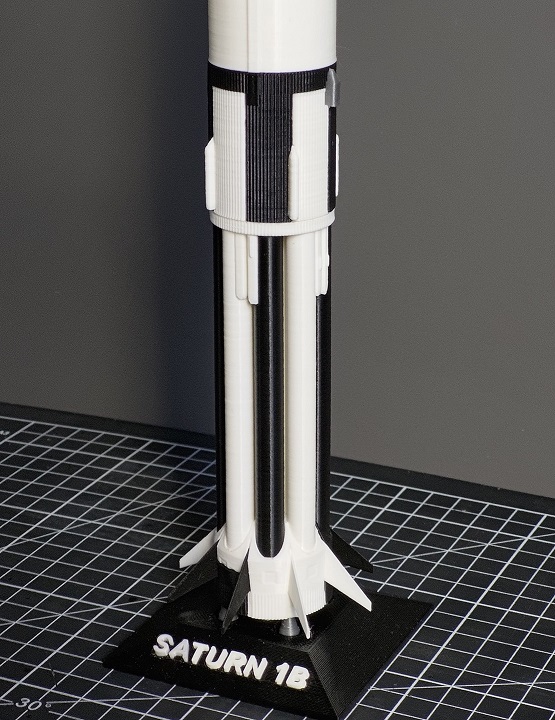 SATURN 1B by Kmobrain | Download free STL model | Printables.com