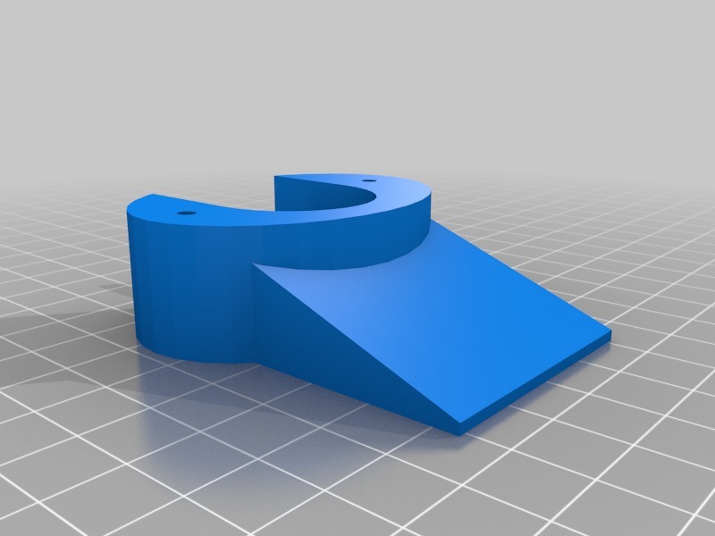 28mm pole bracket for filament storage box by ippe | Download free STL ...