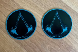 assassin creed valhalla coaster by Lello Lello | Download free STL model | Printables.com