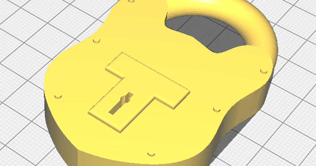 Unpickable lock by WarScribe | Download free STL model | Printables.com