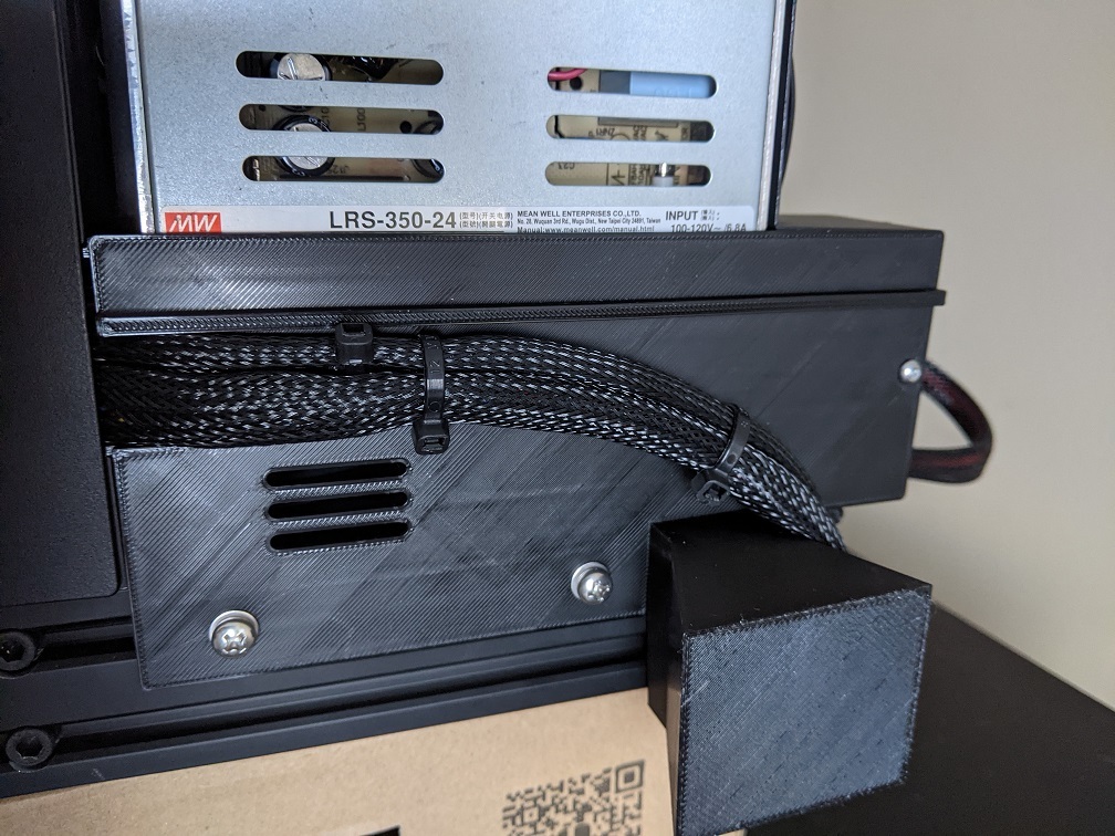 Ender 3 V2 PSU terminal cover by Printercat64 | Download free STL model ...
