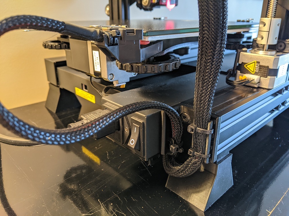 Ender 3 V2 rear Cable Guide by Printercat64 | Download free STL model ...