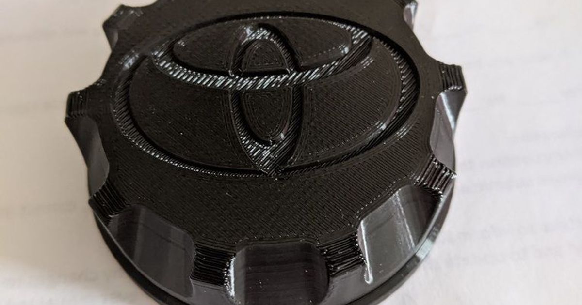 2019 Toyota Rav4 hub caps + tool by Printercat64 | Download free STL ...