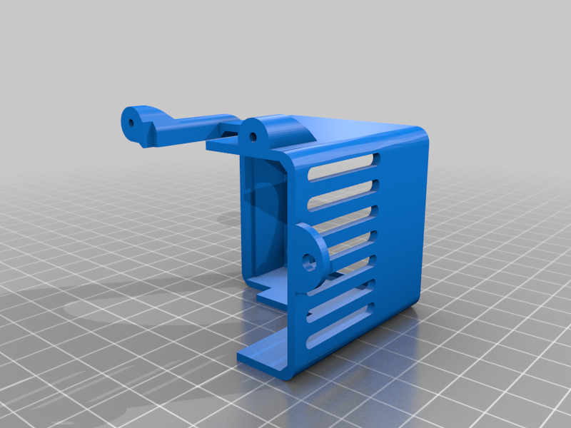 Ender 3 V2 Hotend 4020 Fan Shroud by Printercat64 | Download free STL ...