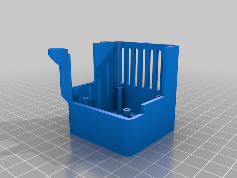 Ender 3 V2 Hotend 4020 Fan Shroud by Printercat64 | Download free STL ...