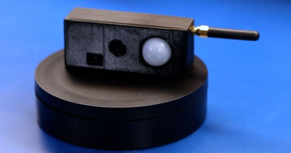 ESP32-Cam PIR Sensor Enclosure by WillMakesTV | Download free STL model ...