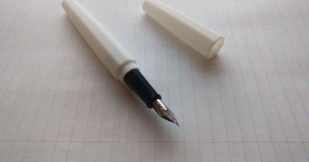 Octagonal Fountain Pen by 3dprintedstuff123 | Download free STL model ...