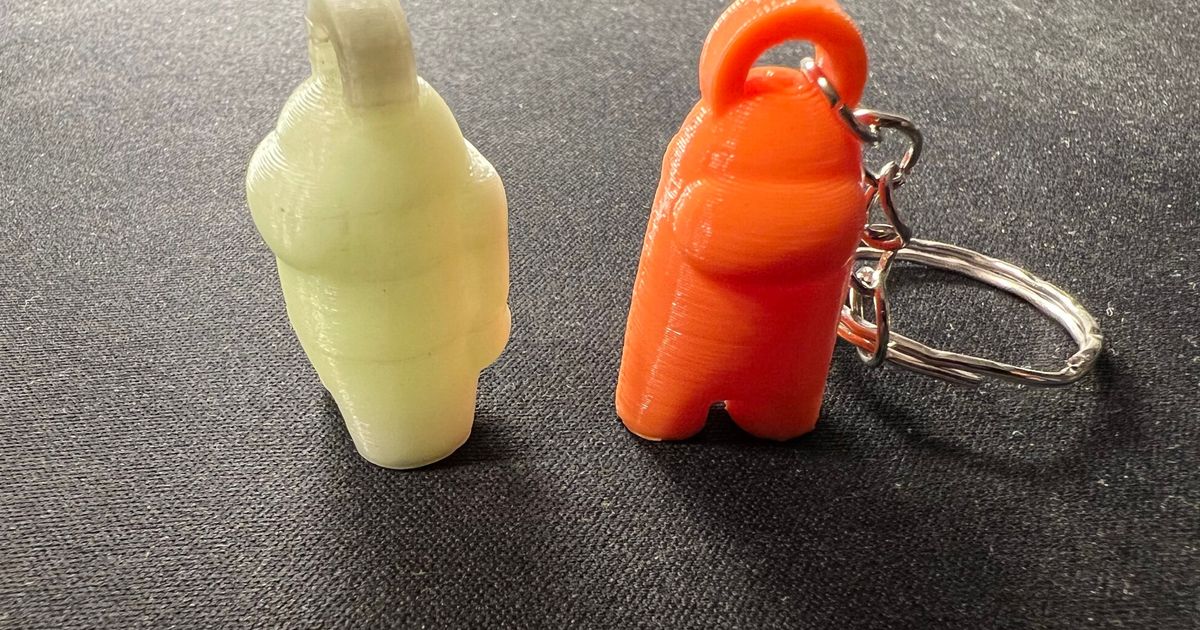 Among Us Crewmate Keychain (Cheeked Up) by GhostF1sh | Download free ...