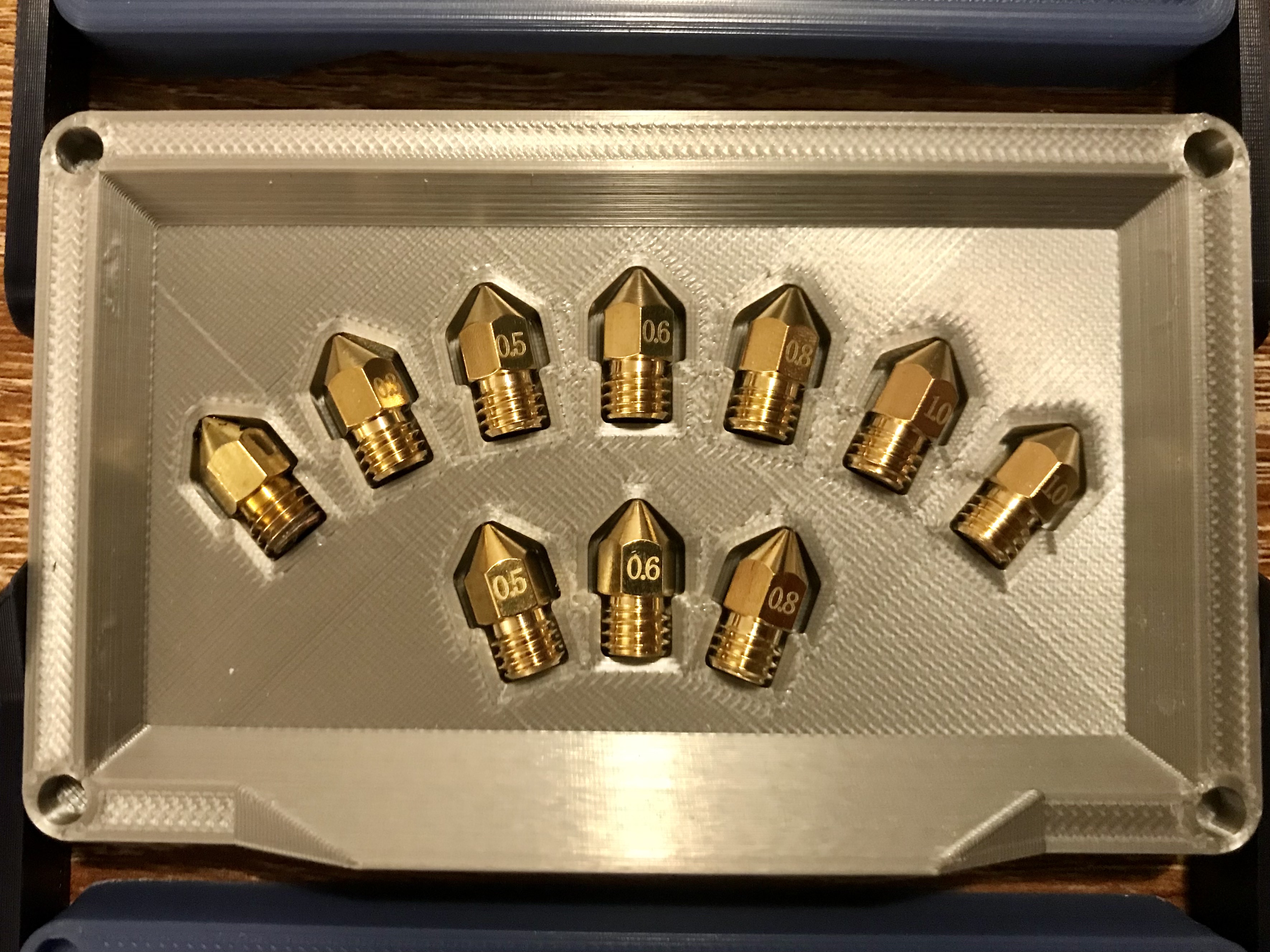 Fully Modular - MK8 Nozzle Box - Blank Included by BassettDesigns ...