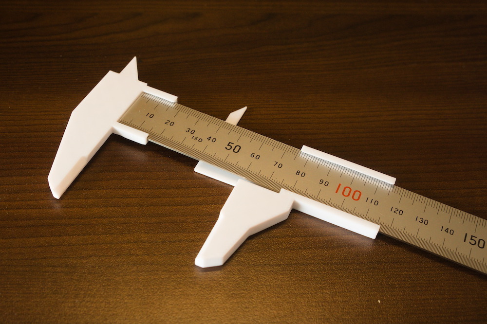 Calipers attachment for a ruler, Snap fit remix by Kuni | Download free ...