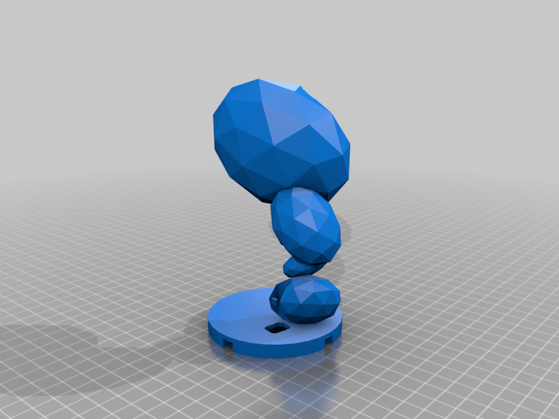 Pebble pebbles stand by Kuni | Download free STL model | Printables.com